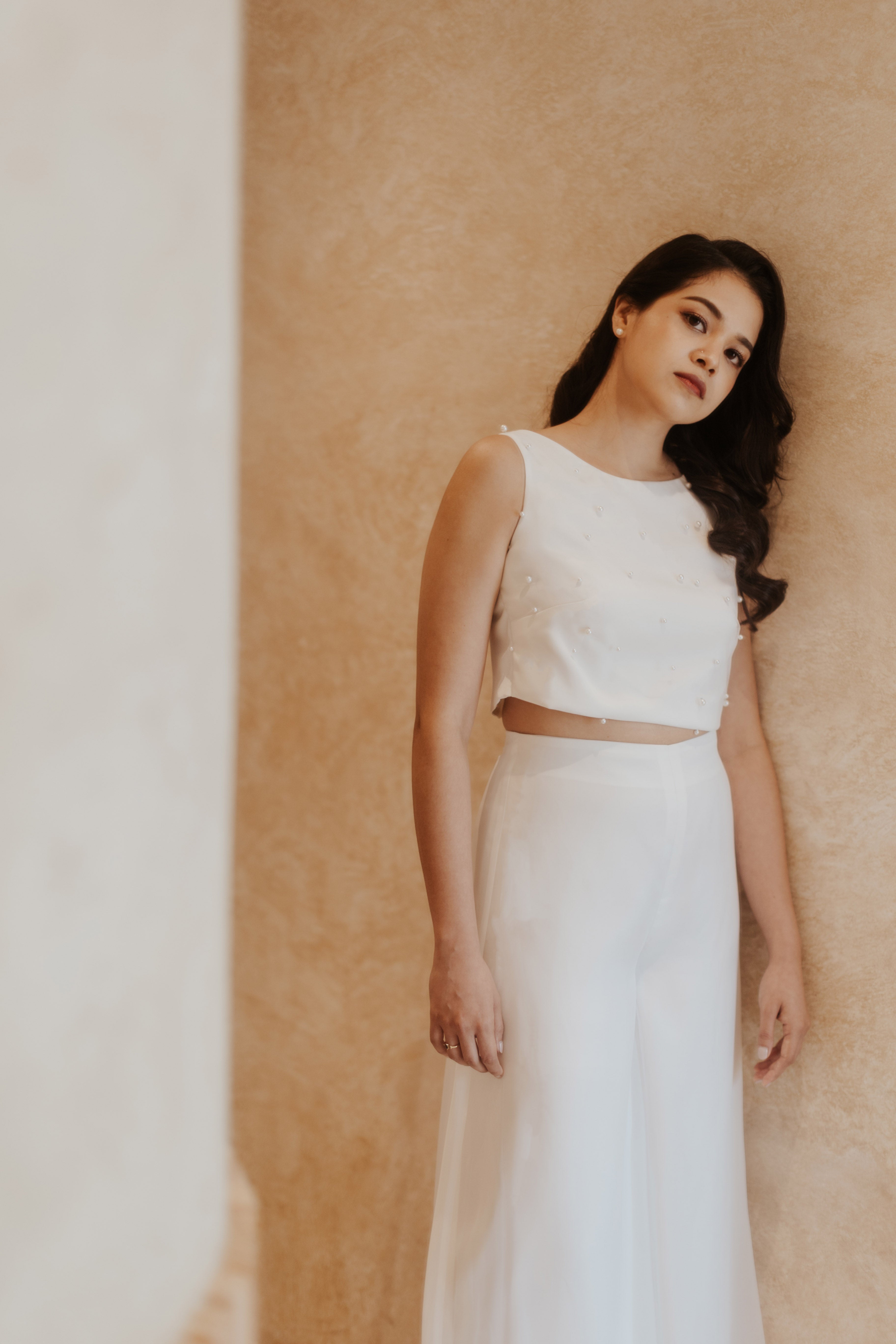 Stephanie Layered Wide Pants – Accent Singapore